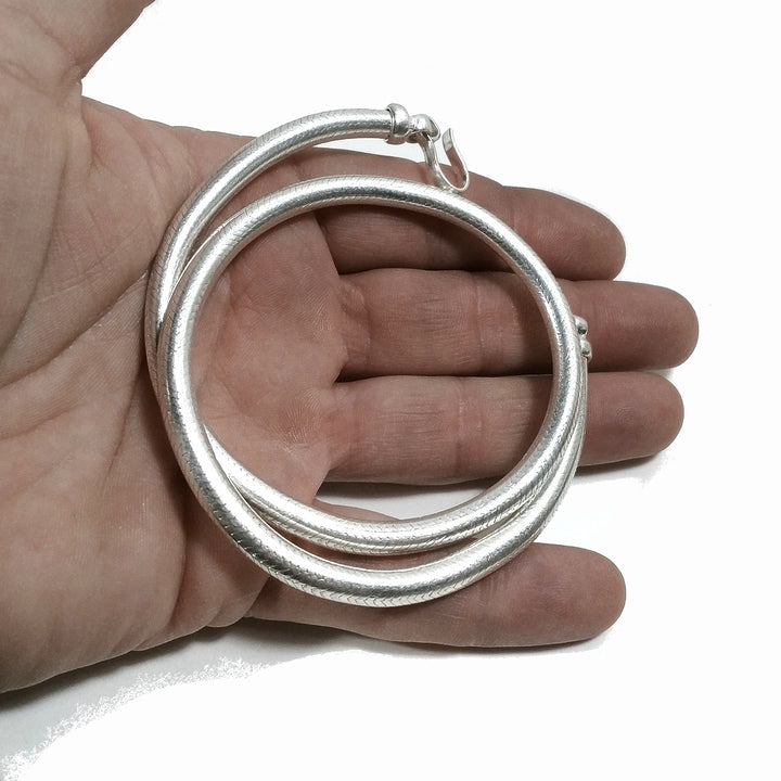 Collana snake uomo o donna in argento 925 SANKET